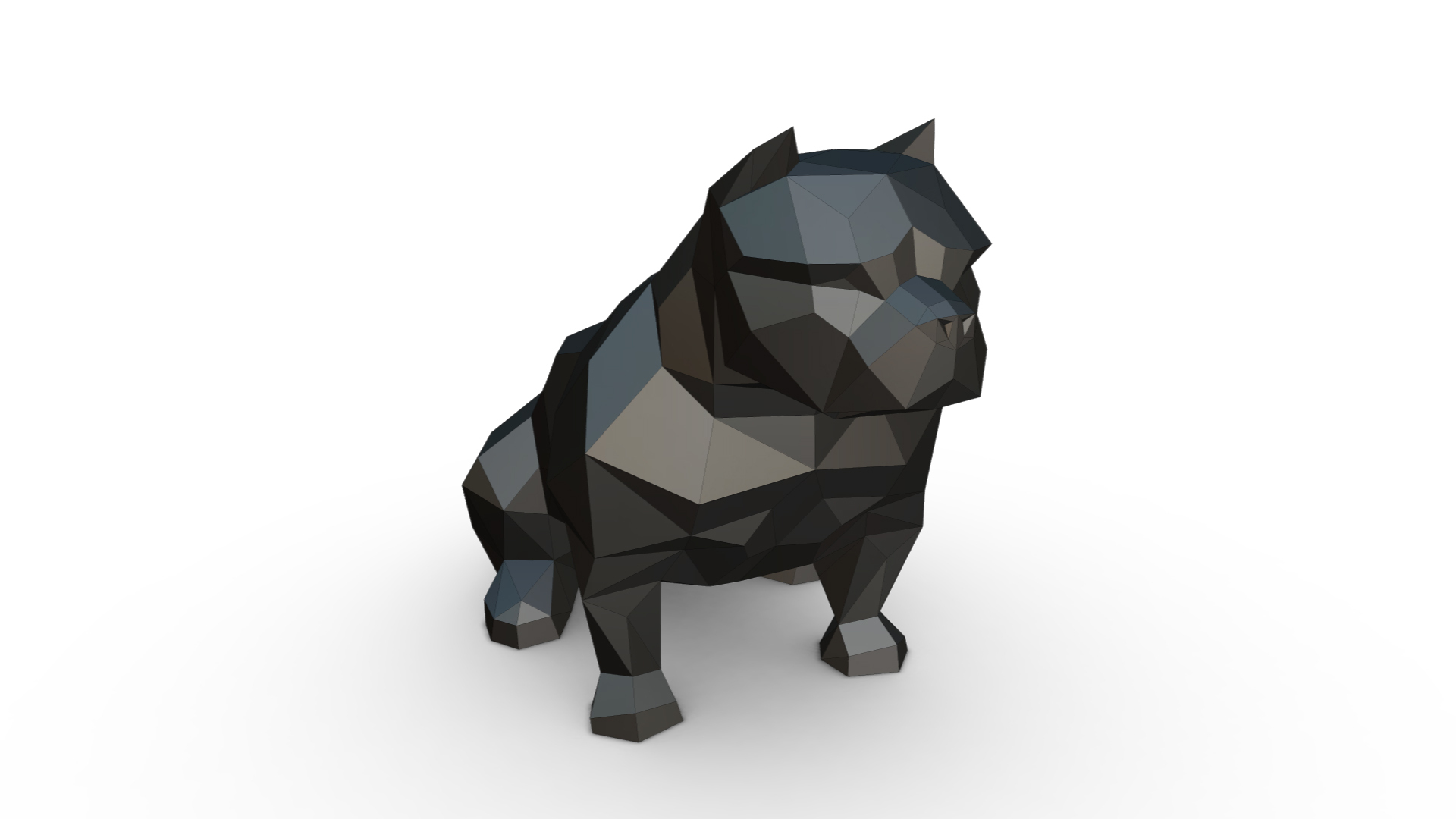 STL file American Bully 🐕・Model to download and 3D print・Cults