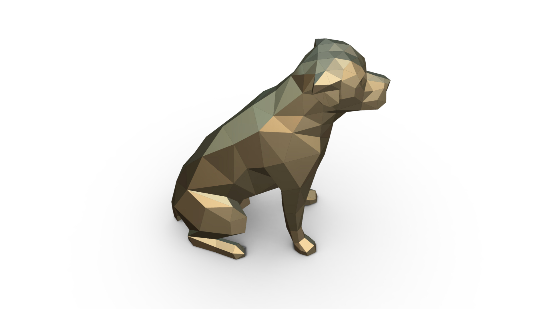 STL file Sitting Rottweiler 🐕 (OBJ)・3D printer model to download・Cults