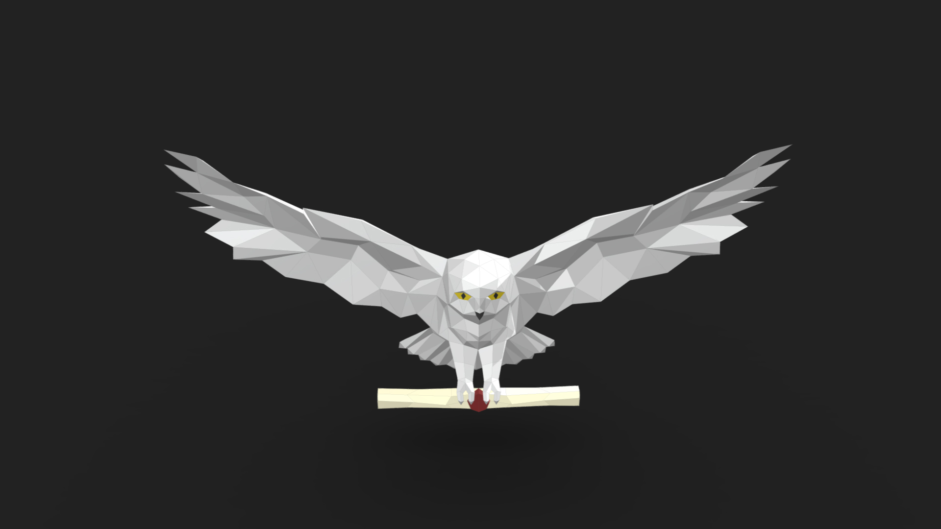 🦉 Snowy Owl・ STL File for ・Cults