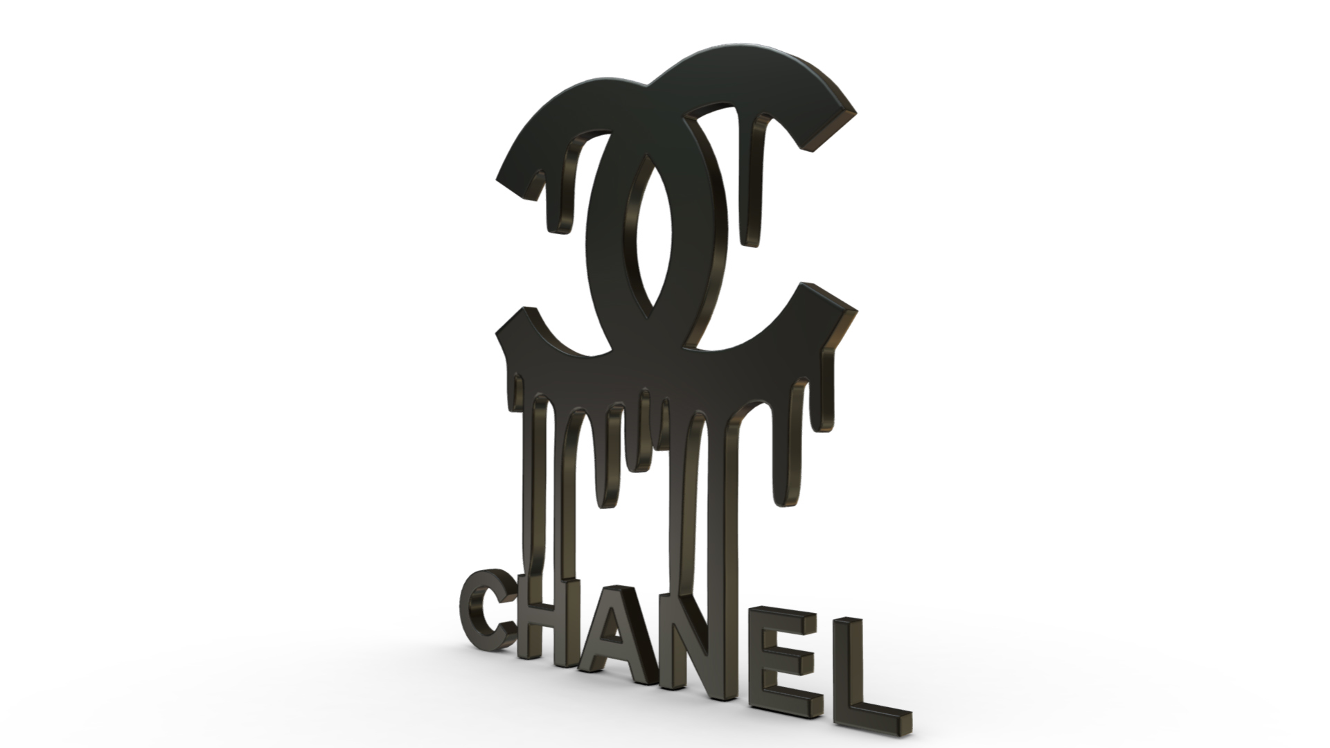 Fichier STL Logo Chanel 👗 (OBJ)・Modèle pour impression 3D à télécharger ...