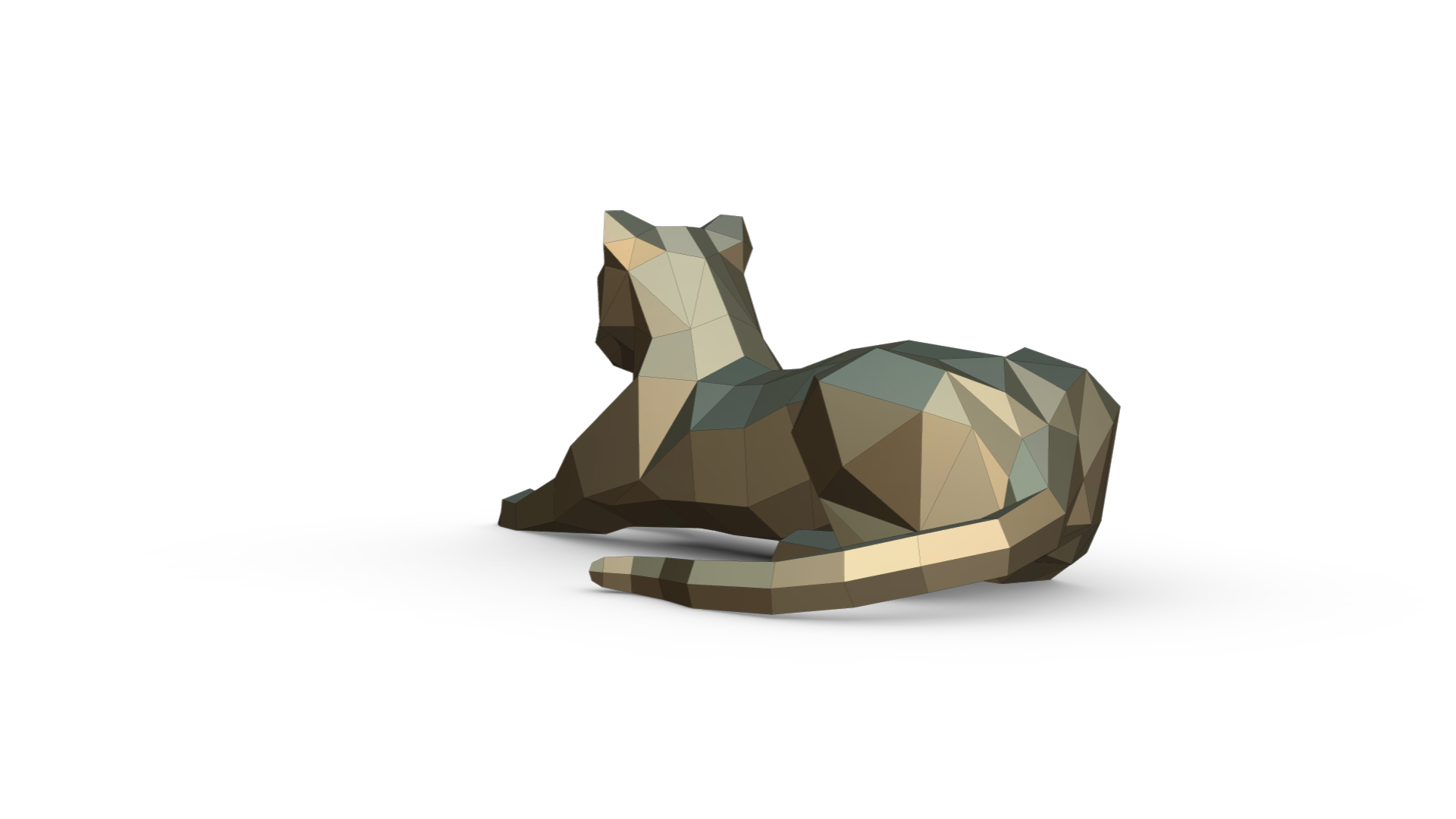 STL file leopard figure 🐆 (OBJ)・3D printer design to download・Cults