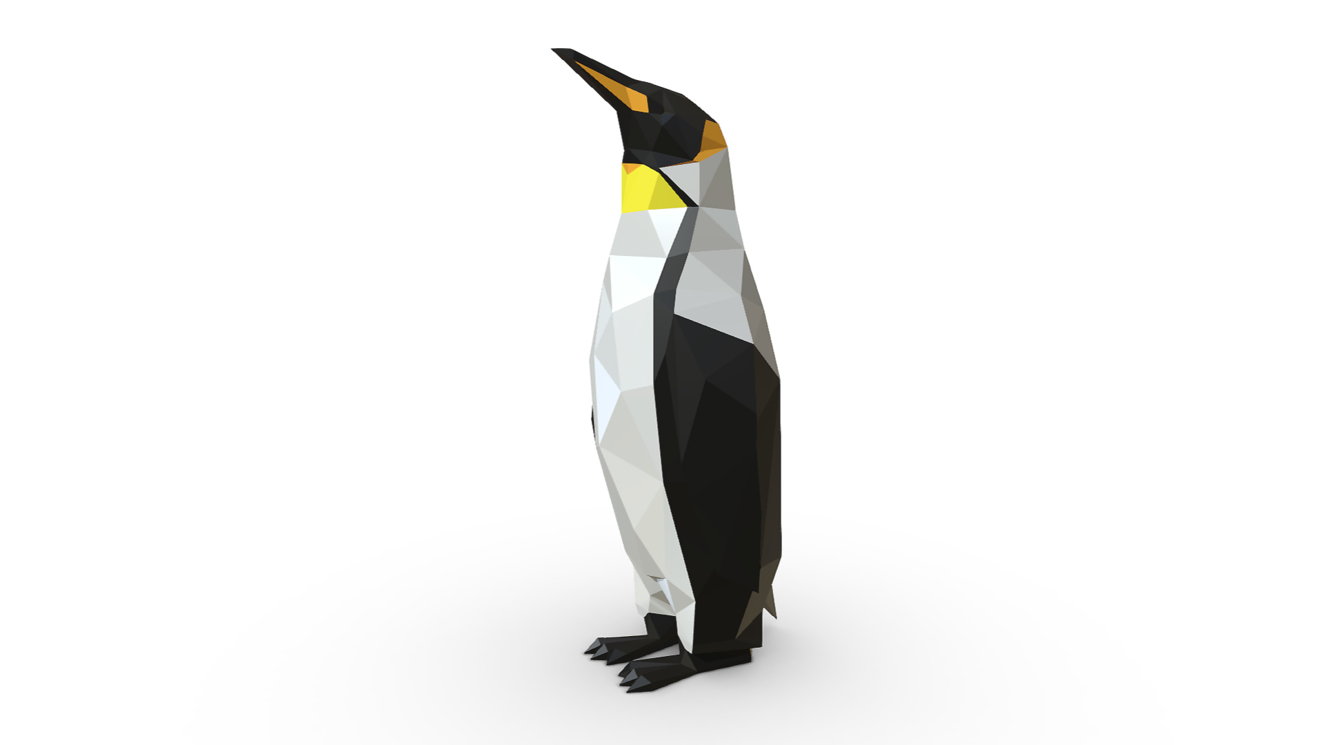 STL file king penguin 🤴 (OBJ)・Model to download and 3D print・Cults