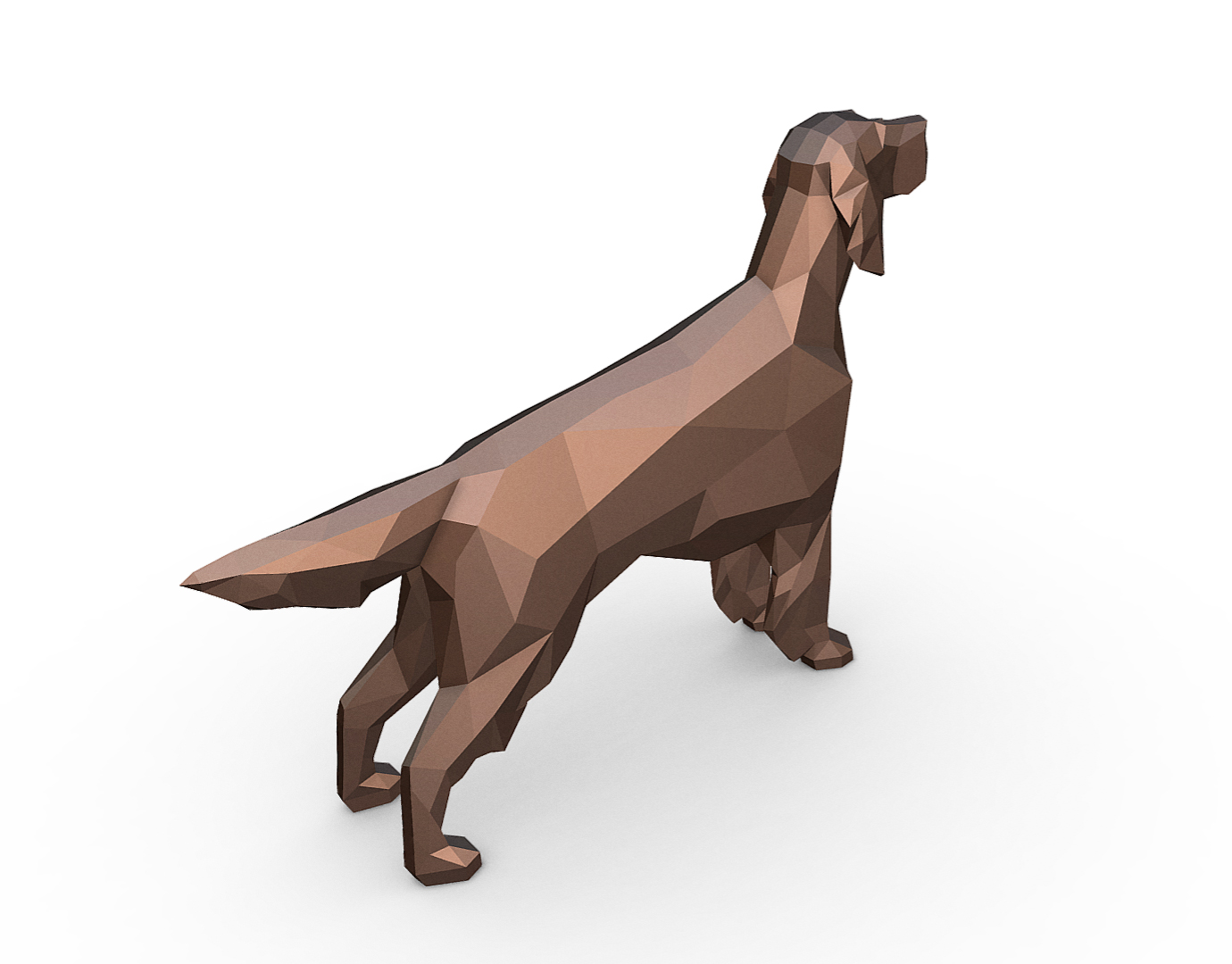 STL file english setter 🐕 (OBJ)・Design to download and 3D print・Cults