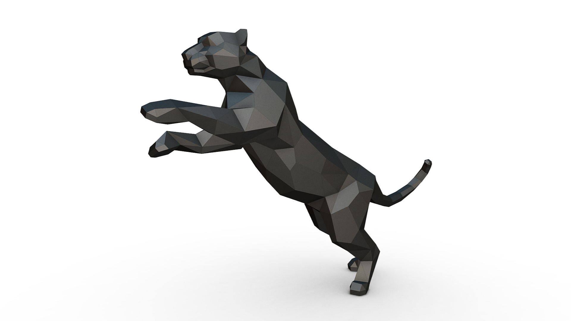 STL file leopard figure 🐆 (OBJ)・3D printer design to download・Cults