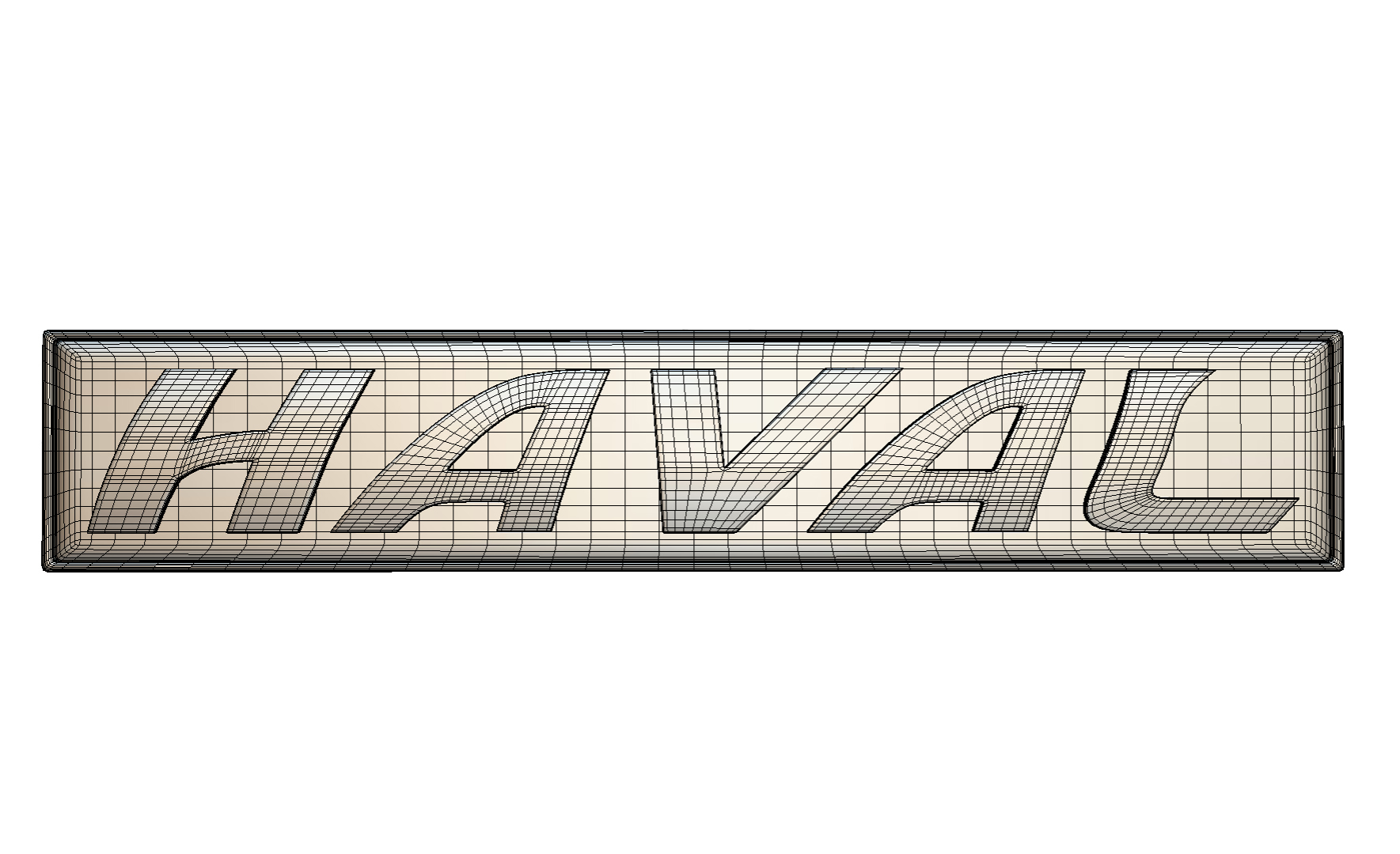 🚗 logo de haval・Archivo STL para ・Cults