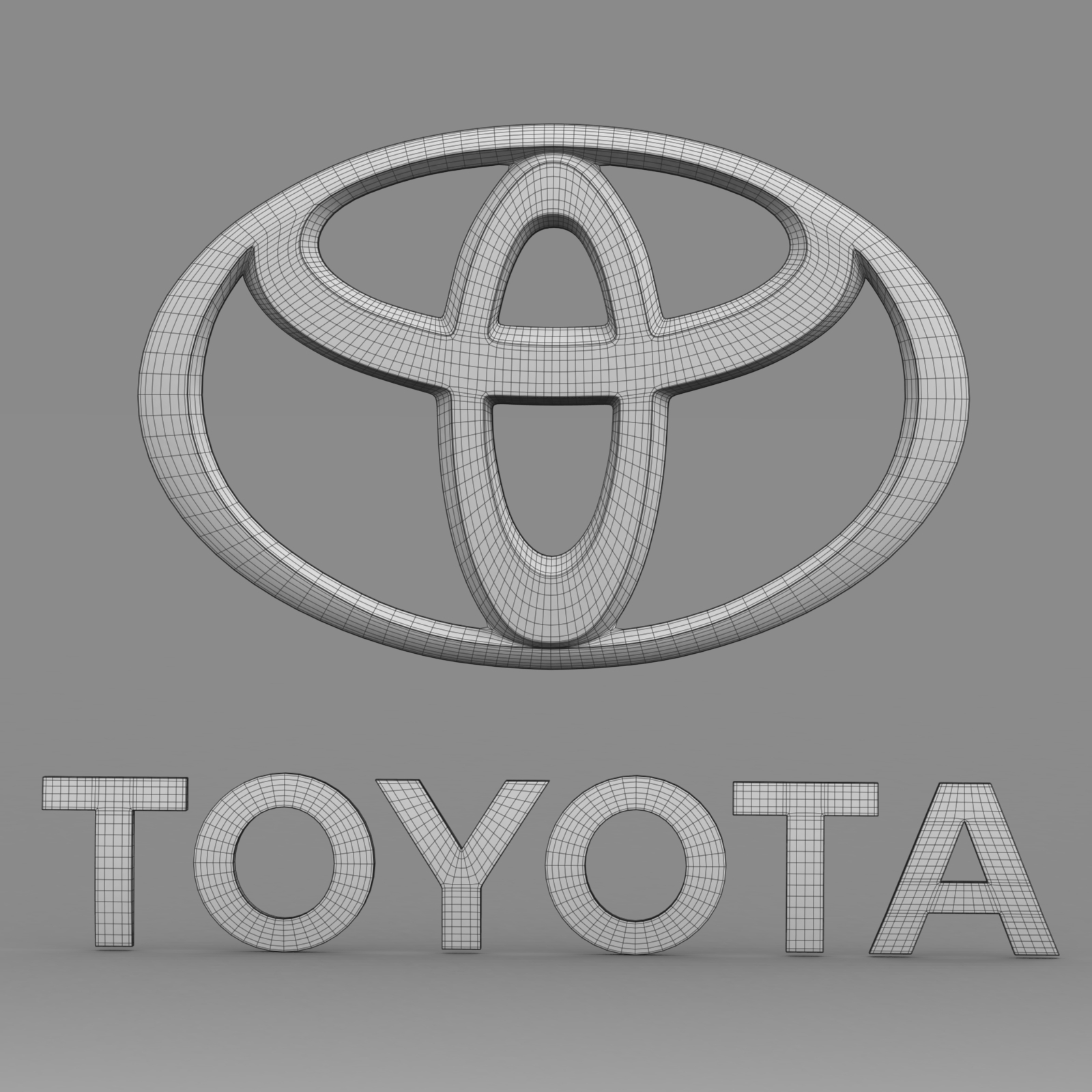 STL file toyota logo 🚗 (OBJ)・3D printer design to download・Cults