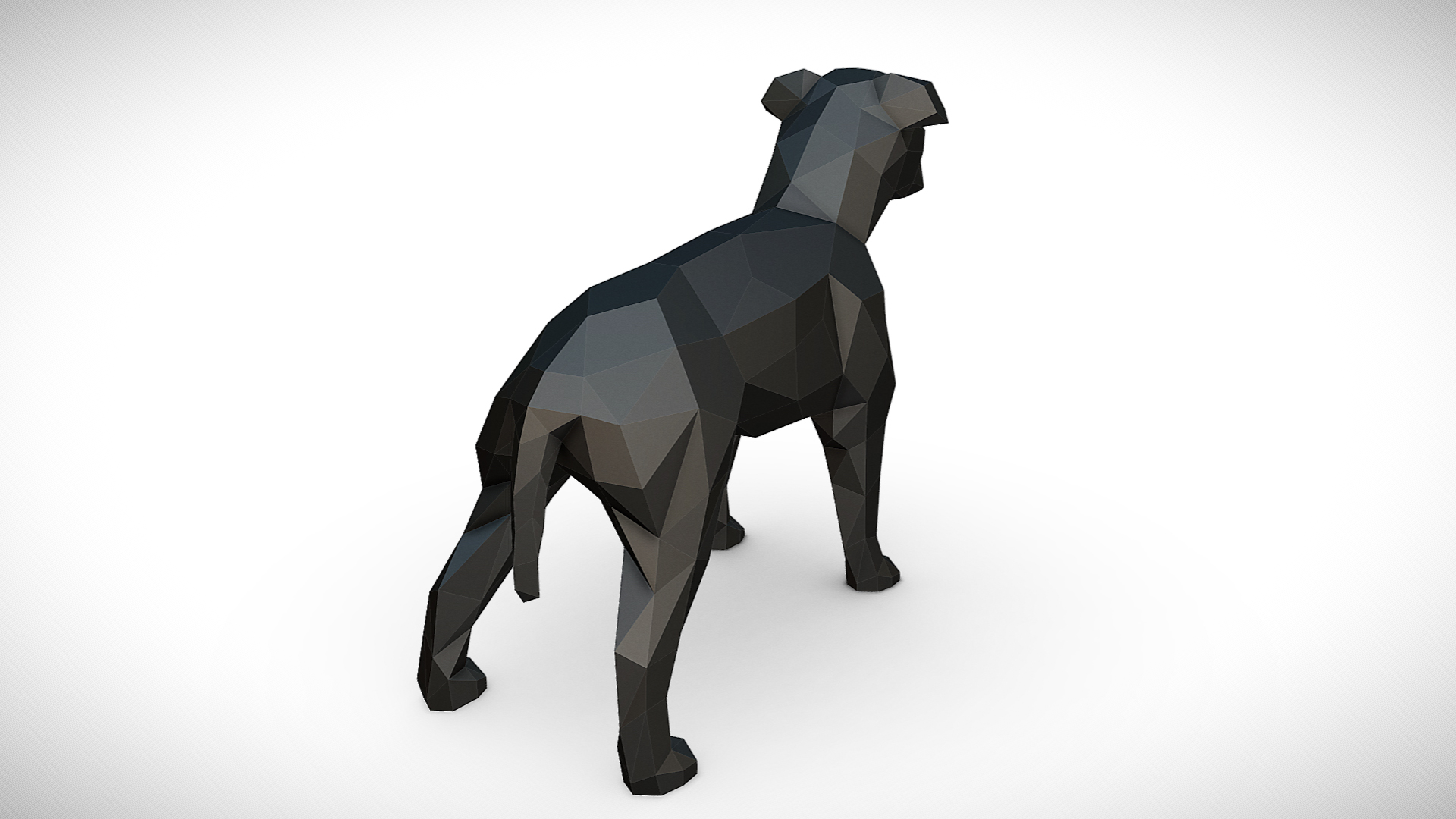 STL file staffy staffordshire bull terrier 🐂 (OBJ)・Design to download ...