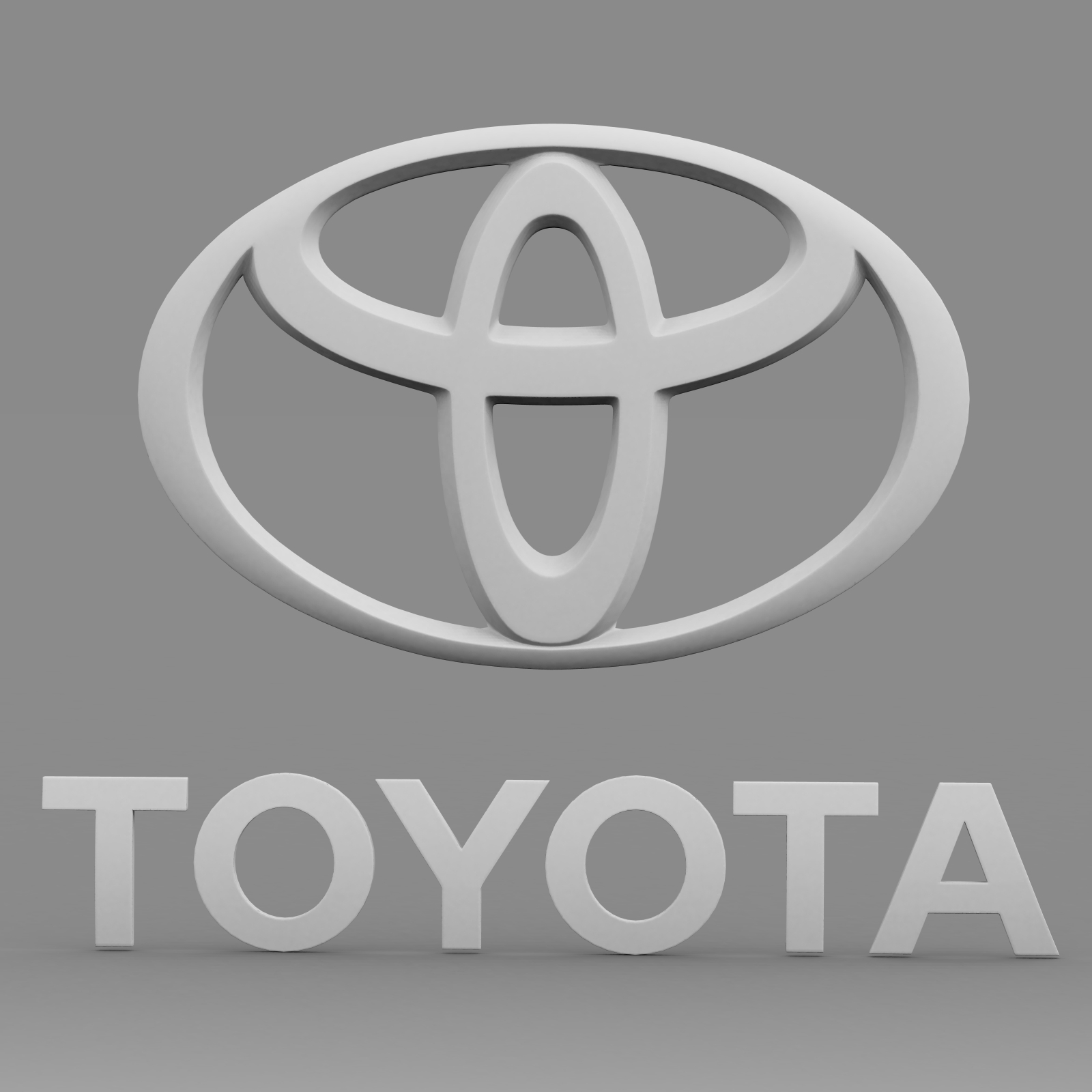 STL file toyota logo 🚗 (OBJ)・3D printer design to download・Cults
