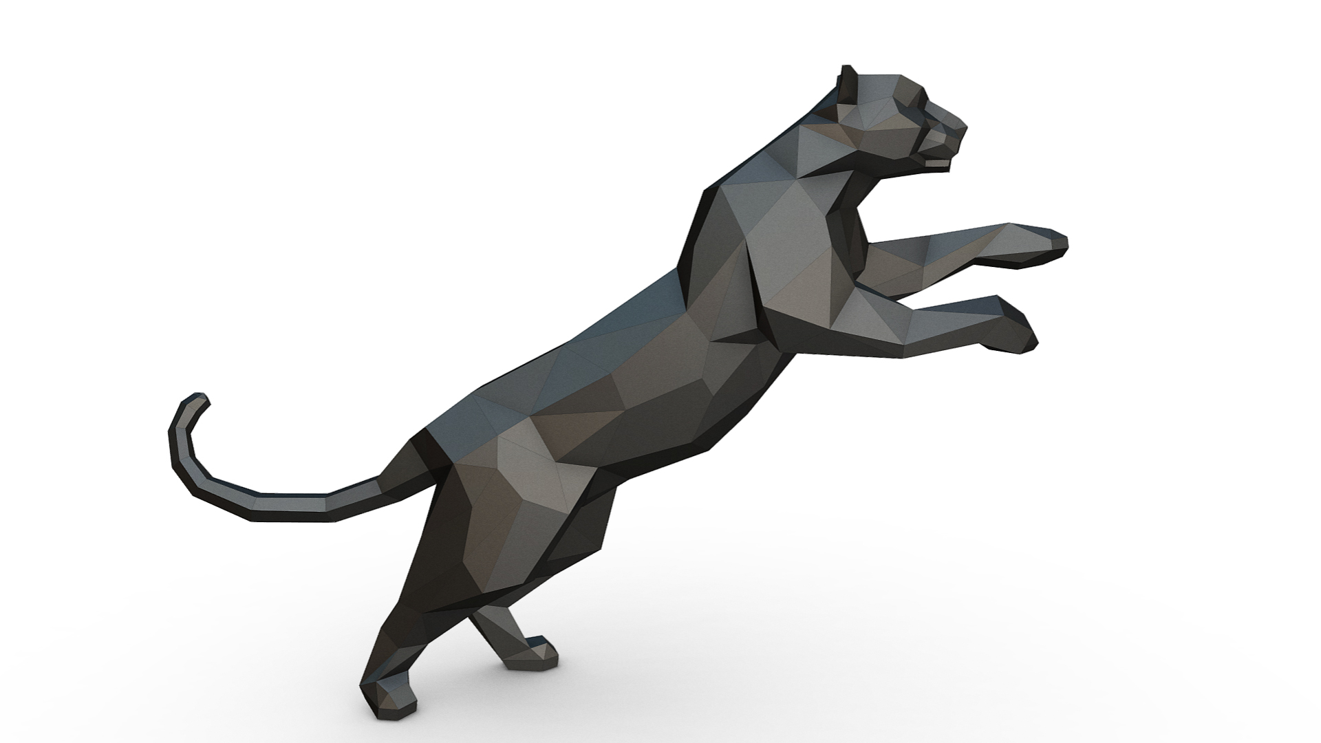 🐆 leopard figure・ STL File for ・Cults