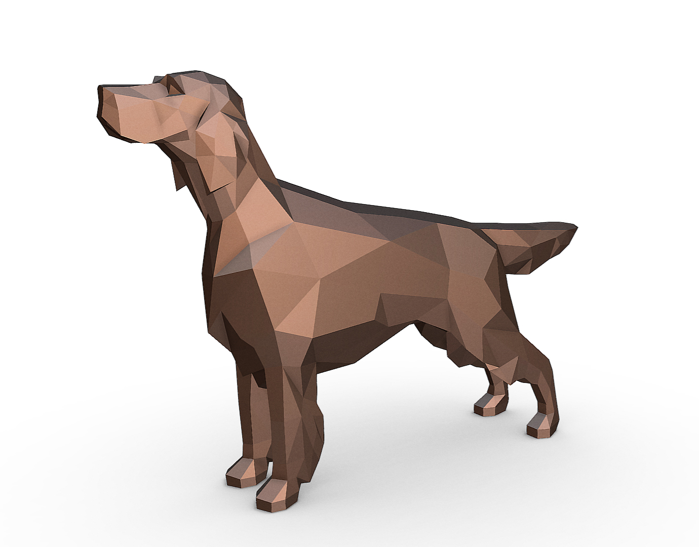 STL file english setter 🐕 (OBJ)・Design to download and 3D print・Cults