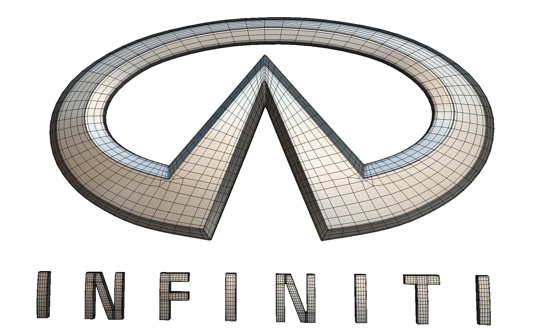STL file infiniti logo 🚗 (OBJ)・3D printer model to download・Cults