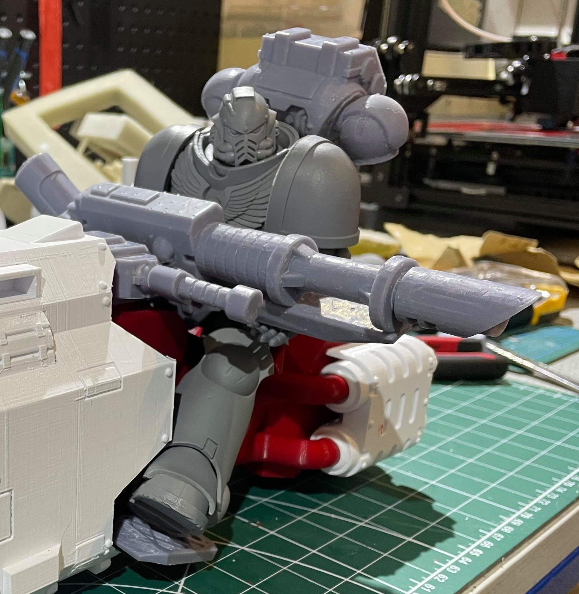 🔥 Fire Splitter and Laser Pointer for Space Monke・ STL File for ・Cults