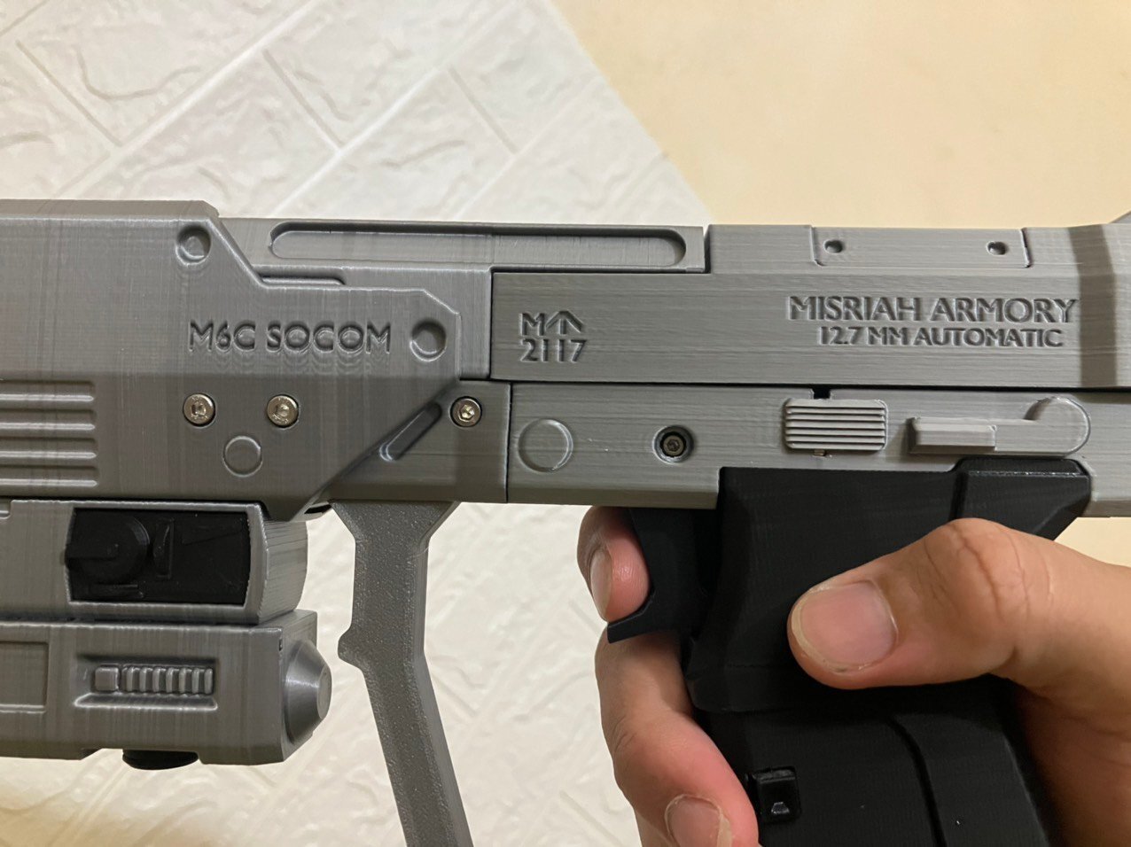 3D printing Halo M6C SOCOM prop・Cults