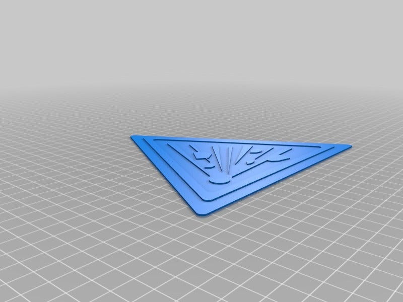 Free STL file Explosion hazard warning sign 💥 ・3D print design to ...