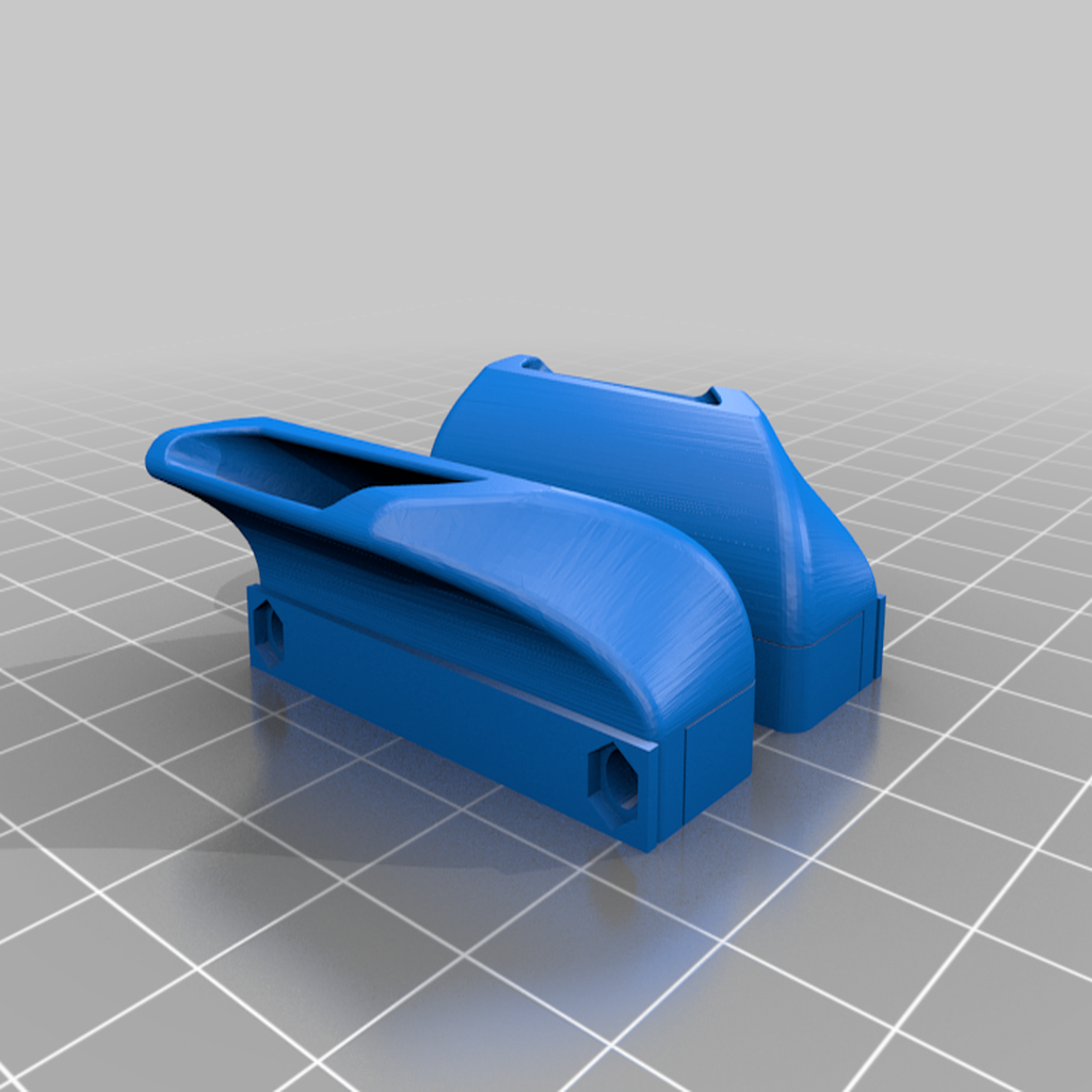 Free 3D file D3 Hero Tenlog Stock Ducts with nut holes 🔩 ・Model to ...