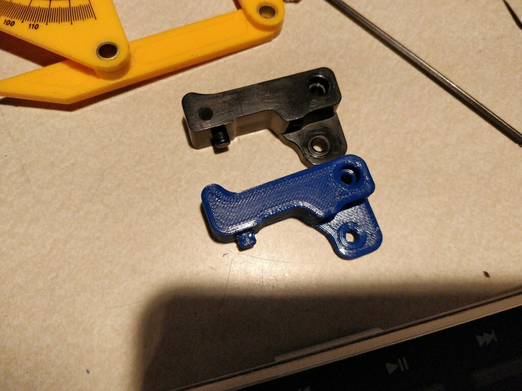 Free 3D file HICTop D3 Hero Extruder Lever Replacement TenLog TL-D3 🧞‍♂ ...