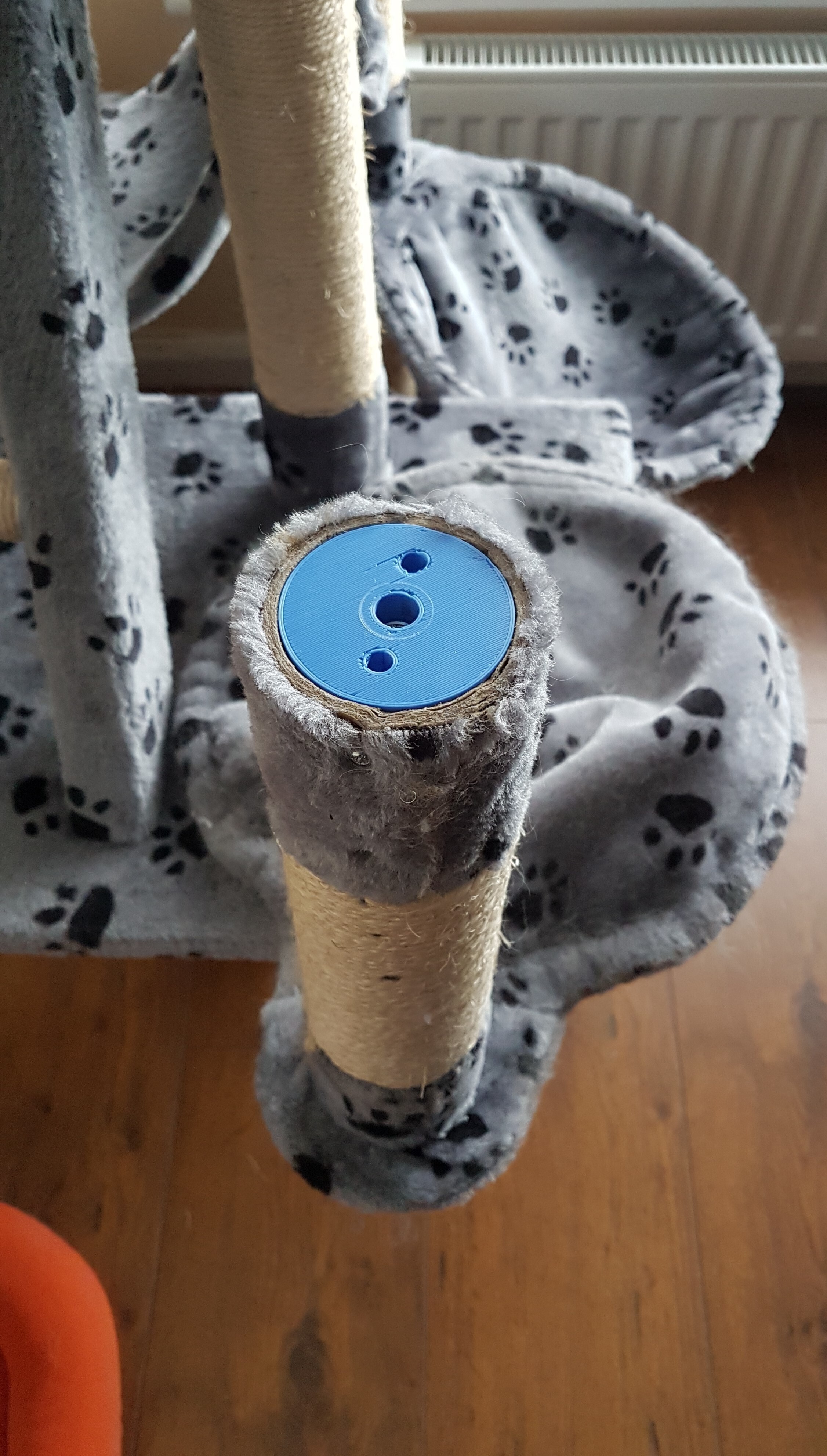 🐱 Cat Condo / activity scratching Pole repair kit. (For owners of fat ...