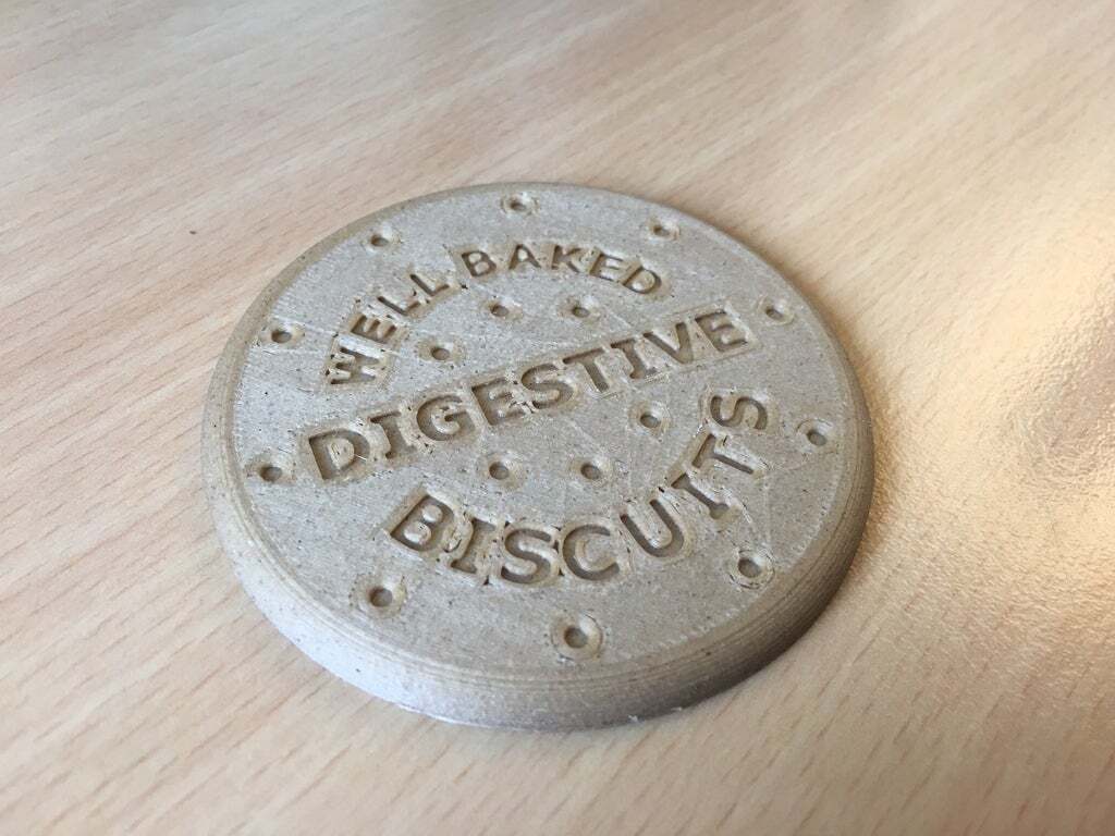 Free STL file Digestive biscuit 🏠・3D printable design to download・Cults