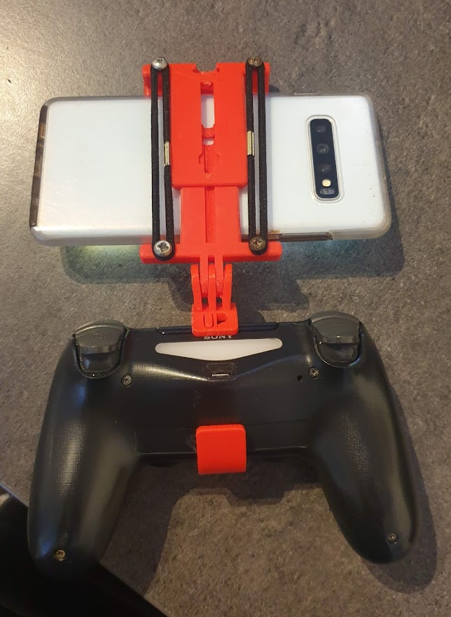Free STL file ps4 controller phone support 📞 ・3D print design to ...