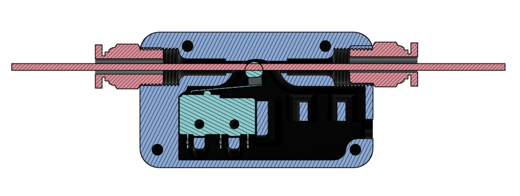 Free STL file Bowden inline filament Sensor 🪢 (3MF and STEP)・3D ...