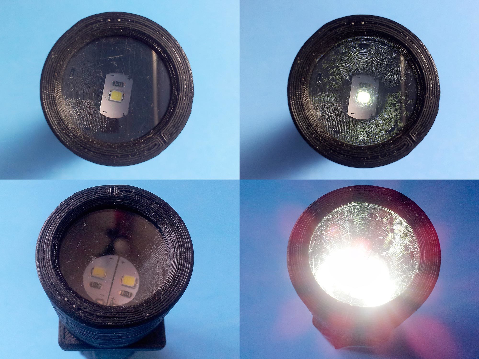 🔦 Flashlight 18650 with charger TP4056.・Free STL File for ・Cults