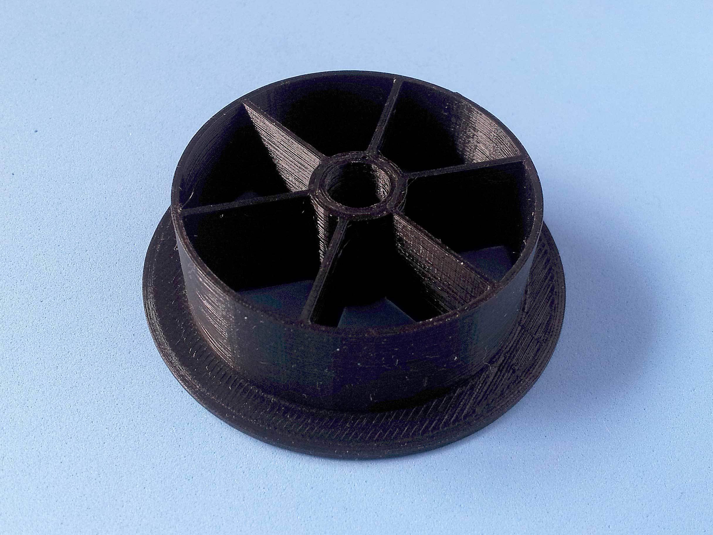 🪢 Easy Go PLA filament wheel black・Free STL File for ・Cults