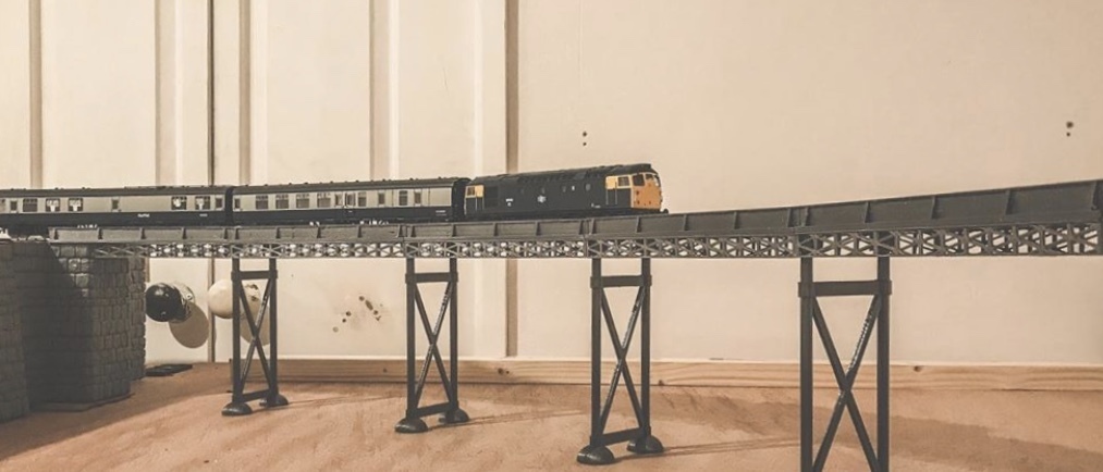 3D printable OO/HO Scale Girder Bridge・made with Anycubic Predator・Cults