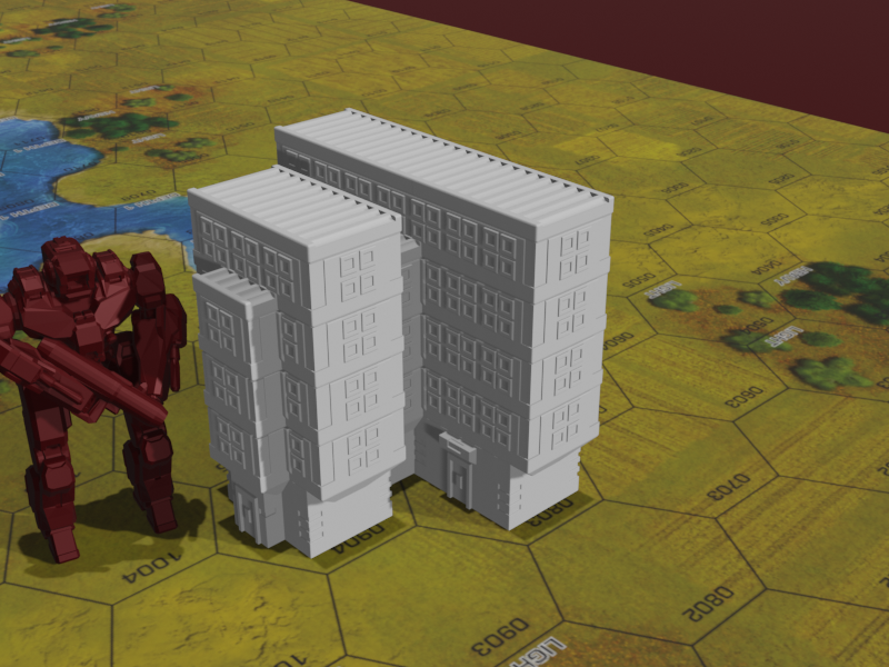 🎲 Residential Buildings for 6mm / 1:285 scale gaming・ 3D File for 3D ...