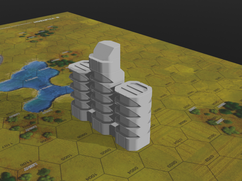 3D file Residential Buildings for 6mm / 1:285 scale gaming 🎲 ・Model to ...