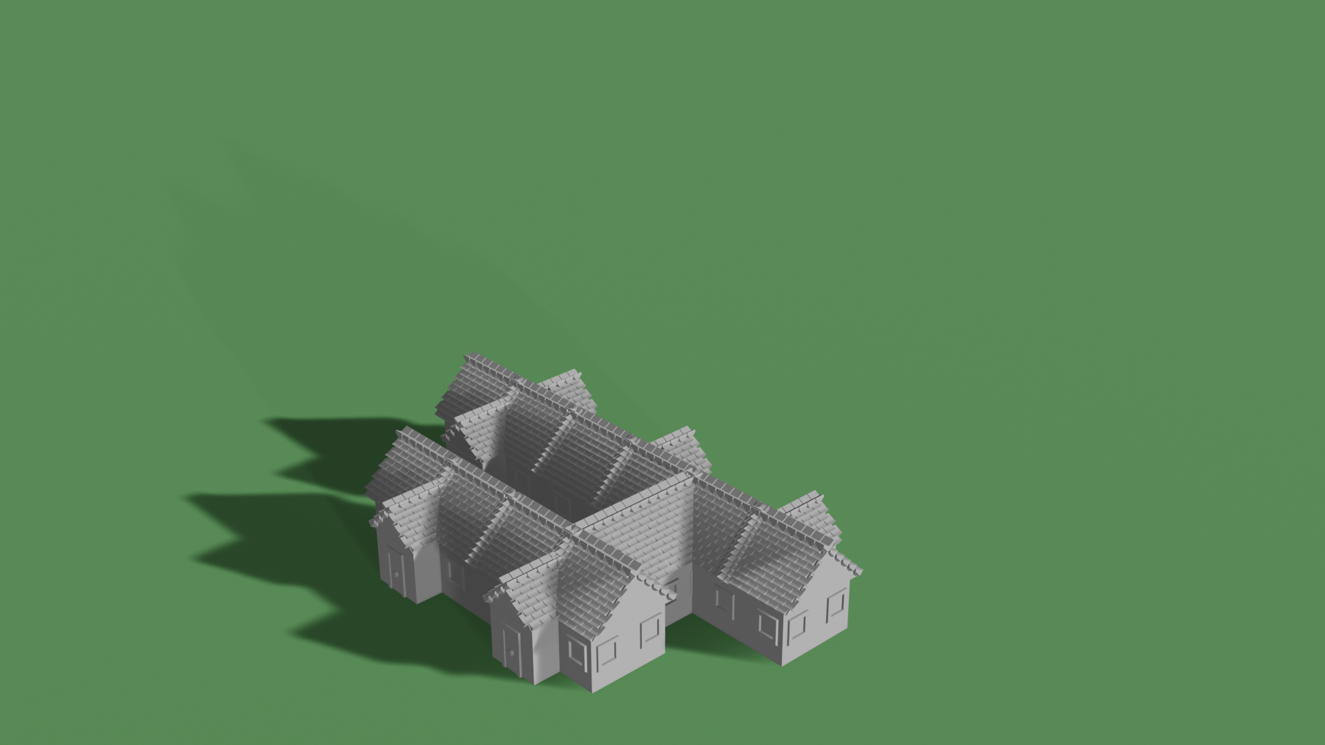 3D file Residential Buildings for 6mm / 1:285 scale gaming 🎲 ・Model to ...