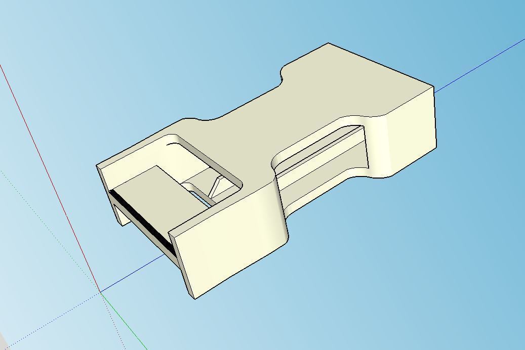 Free STL file Easy print female quick release buckle clip ♀️ ・Design to ...