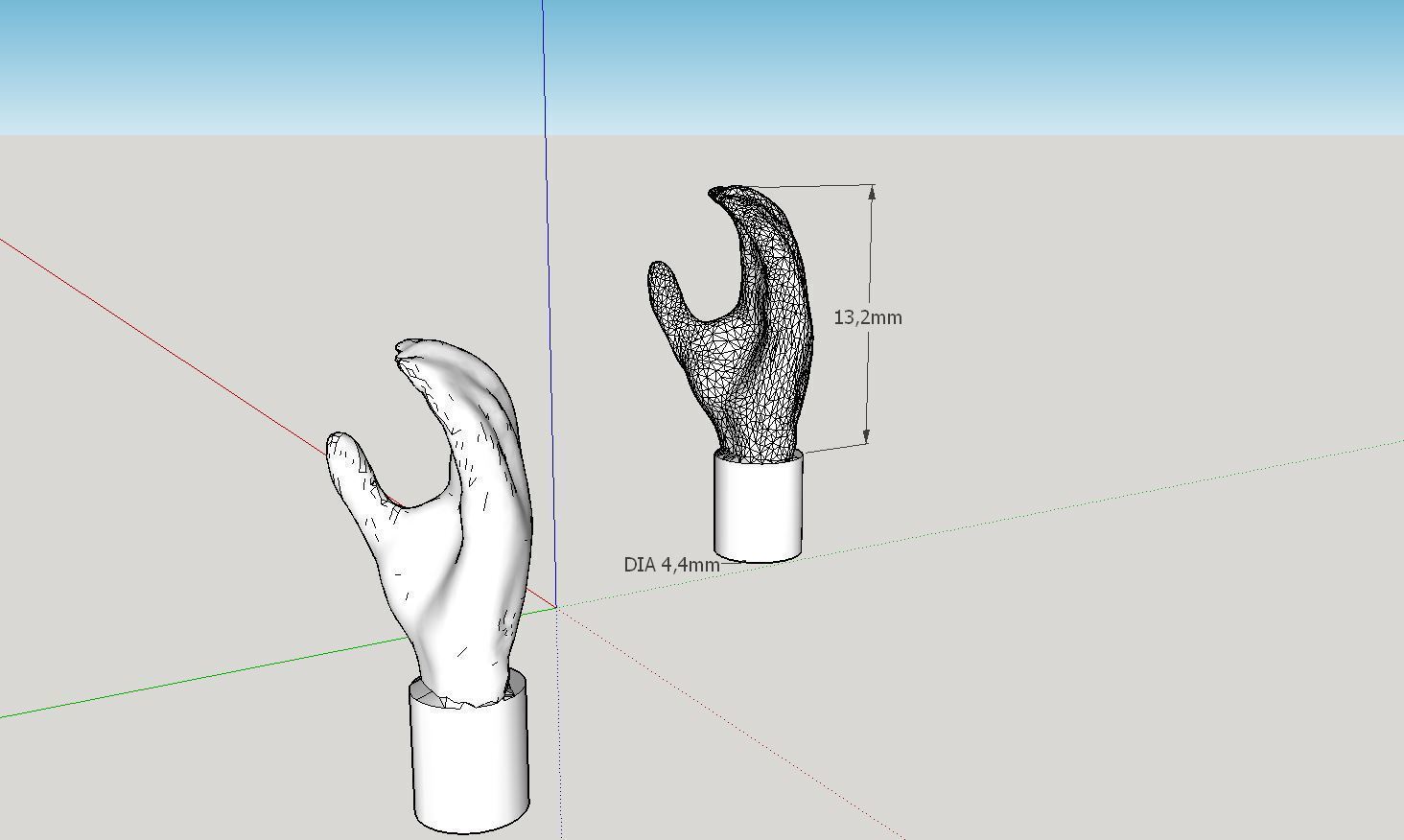 Realistic Lego Minifig Hand (3d scanned)・Free STL File for ・Cults