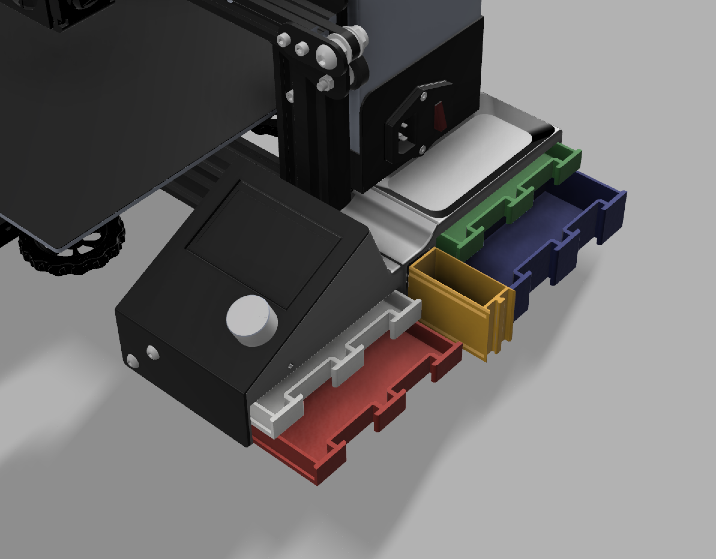 STL file Ender 3 Slick Storage 📦 ・3D printer design to download・Cults