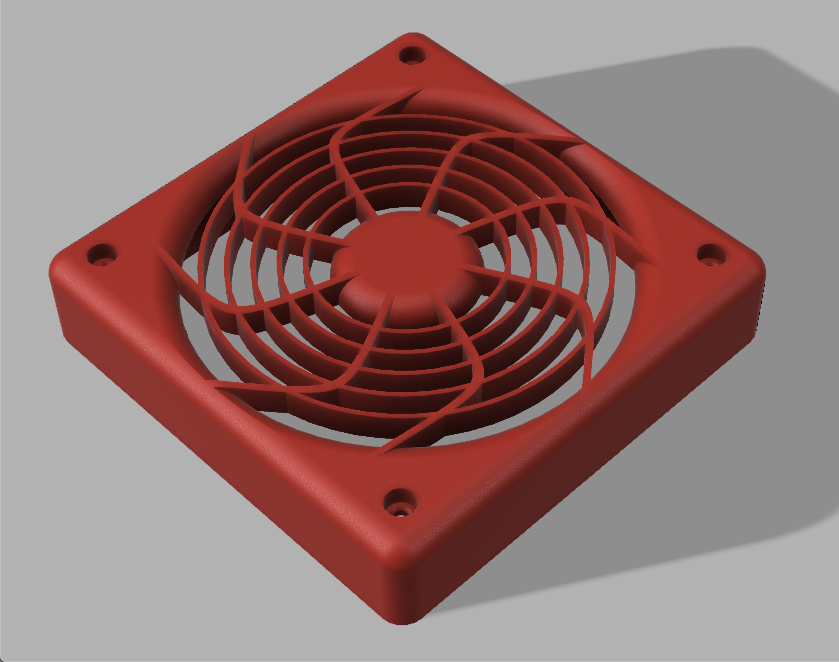 STL file Classic Styled 92 x 14mm Fan Cover 🖨️ ・Design to download and ...