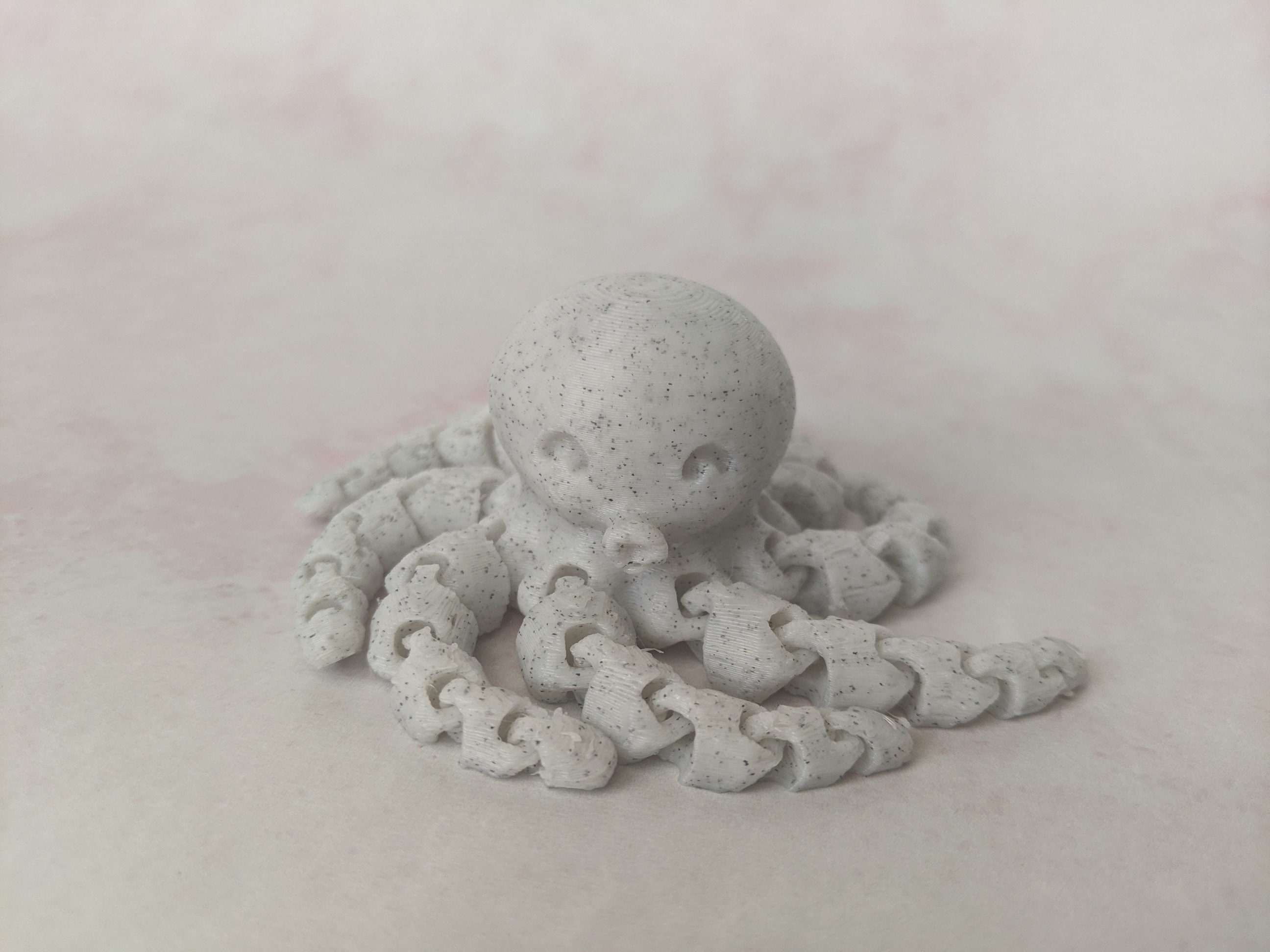 3D printable Cute Mini Octopus・Cults