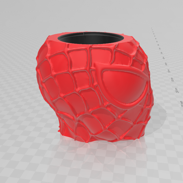 STL file Spider-Man Cup Glass Mug ☕ ・3D printable design to download・Cults