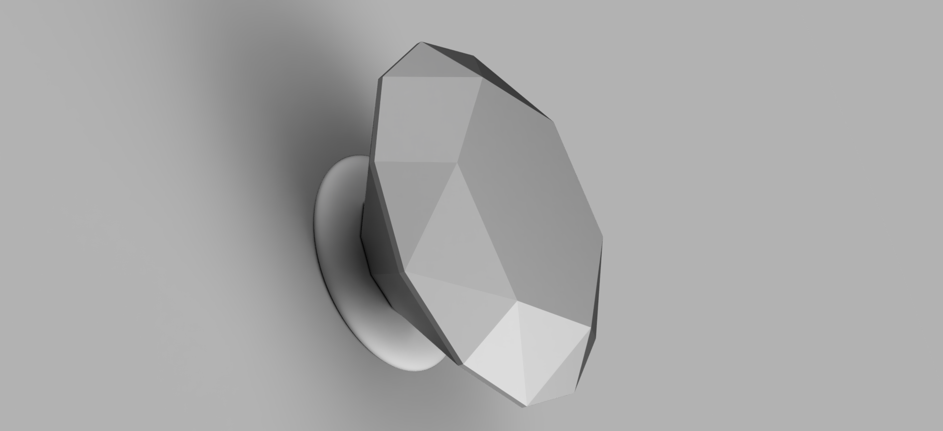 STL file Diamond handle 💎 ・Model to download and 3D print・Cults
