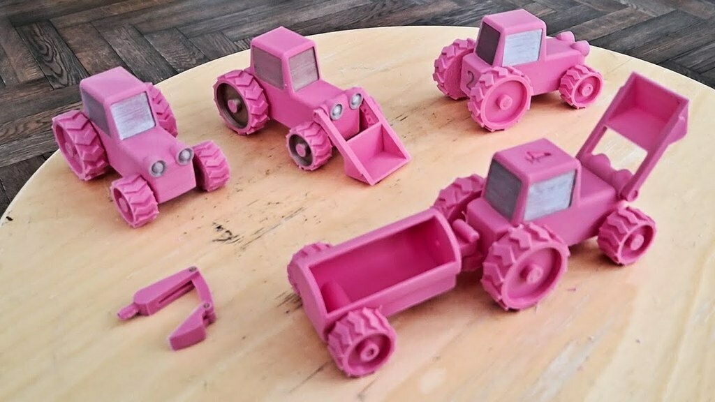 Free STL file Tractor 4 🚜 ・3D printable design to download・Cults