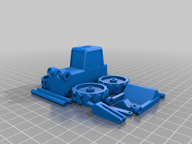 Free STL file Tractor 4 🚜 ・3D printable design to download・Cults