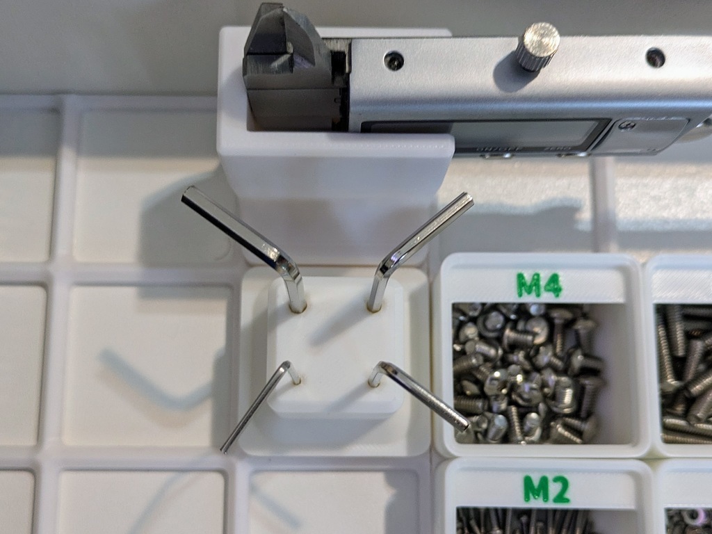 🔑 Gridfinity Allen Key Holder・Free 3D File for ・Cults