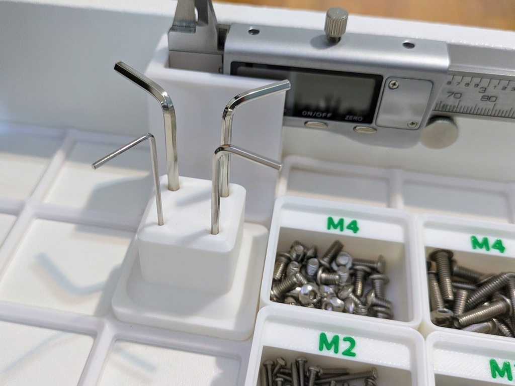 🔑 Gridfinity Allen Key Holder・Free 3D File for ・Cults