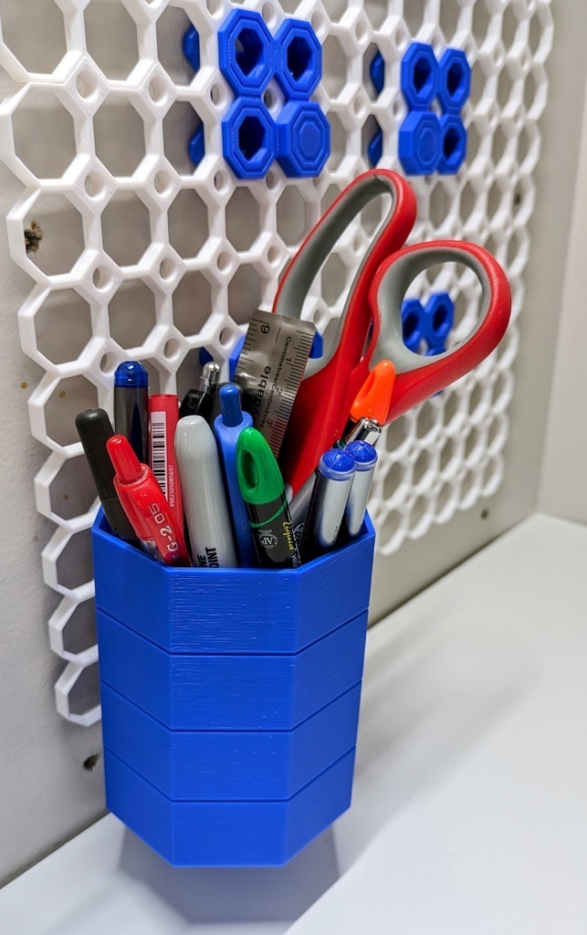 ️ Pencil Cup Holder (for Multiboard)・Free 3D File for ・Cults