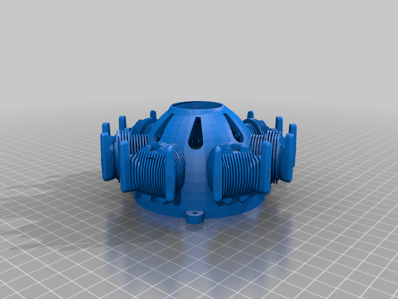 Free 3D file Jacobs 7 cyl with cowl 🧞‍♂️ ・Template to download and 3D ...