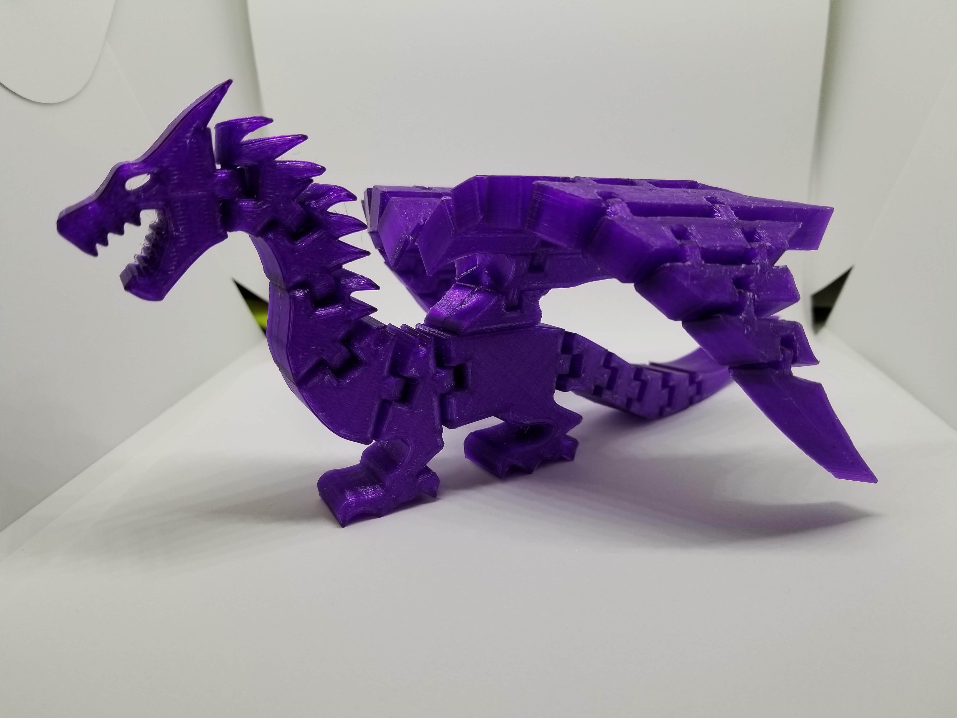 3D printing Flexi-Dragon・Cults
