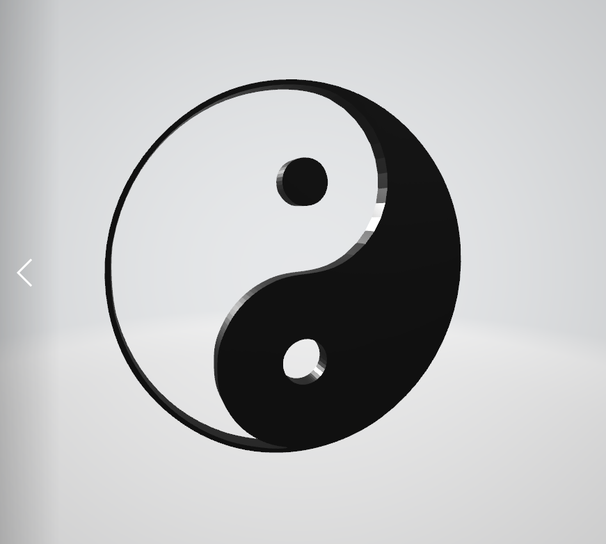 arquivo OBJ Ying yang ☯️ ・modelo para impressão 3D para download・Cults