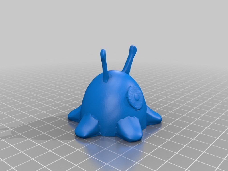 Archivo 3D gratis Brain Slug Fijo 🧠 ・Plan de impresión en 3D para ...