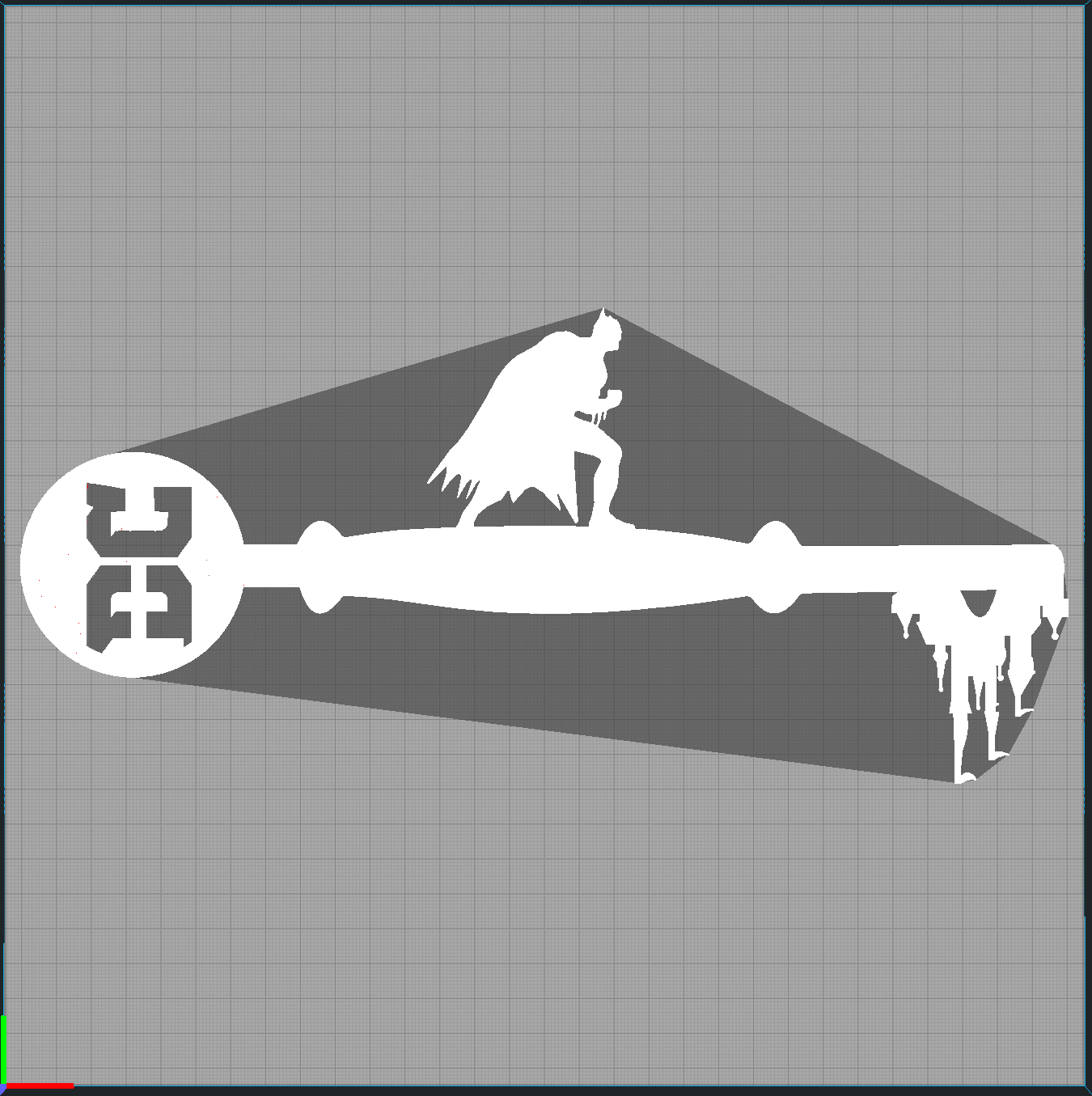 STL file batman - dc comics - gotham - key 🔑 ・Model to download and 3D ...