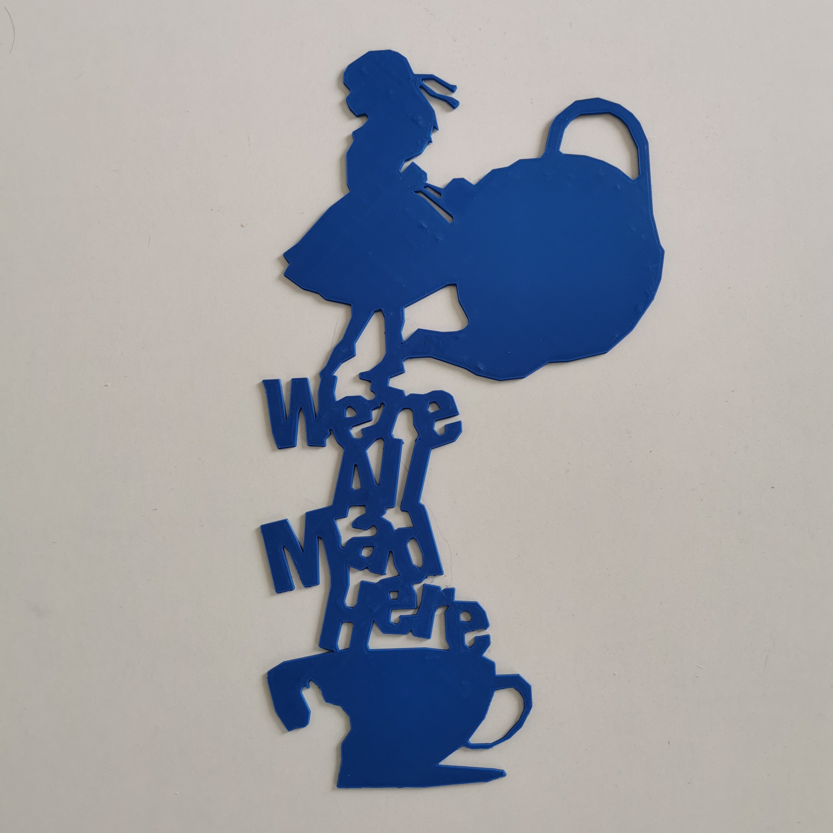 Archivo STL alice in wonderland - alice in wonderland - disney - 2D 🏠 ...