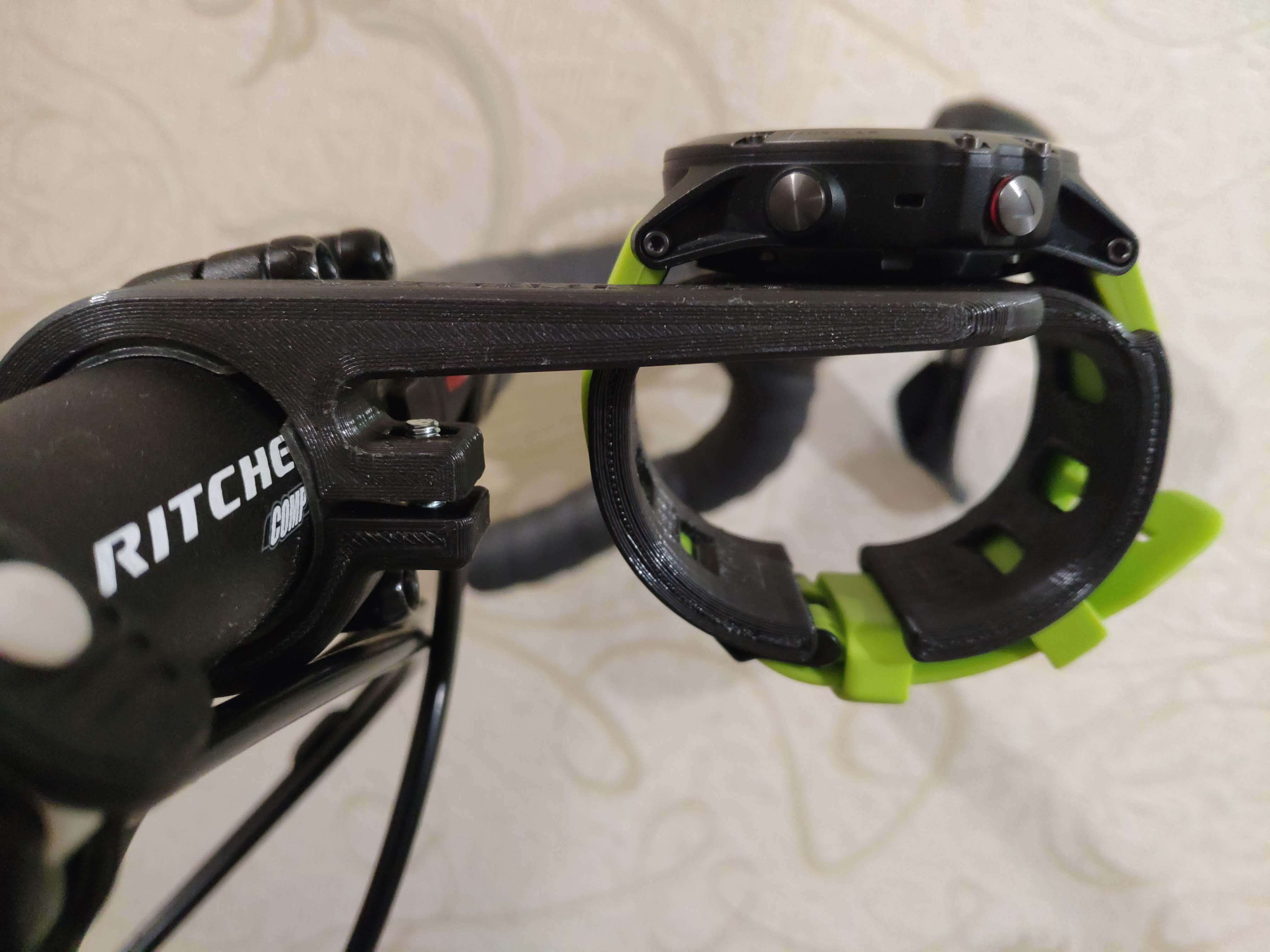 🚲 Bicycle Garmin watch mount・ STL File for ・Cults