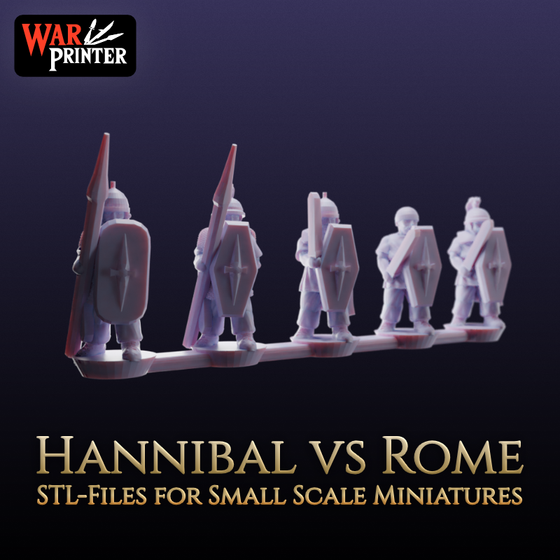 3D file Gallic Army 🎲 ・3D printing idea to download・Cults